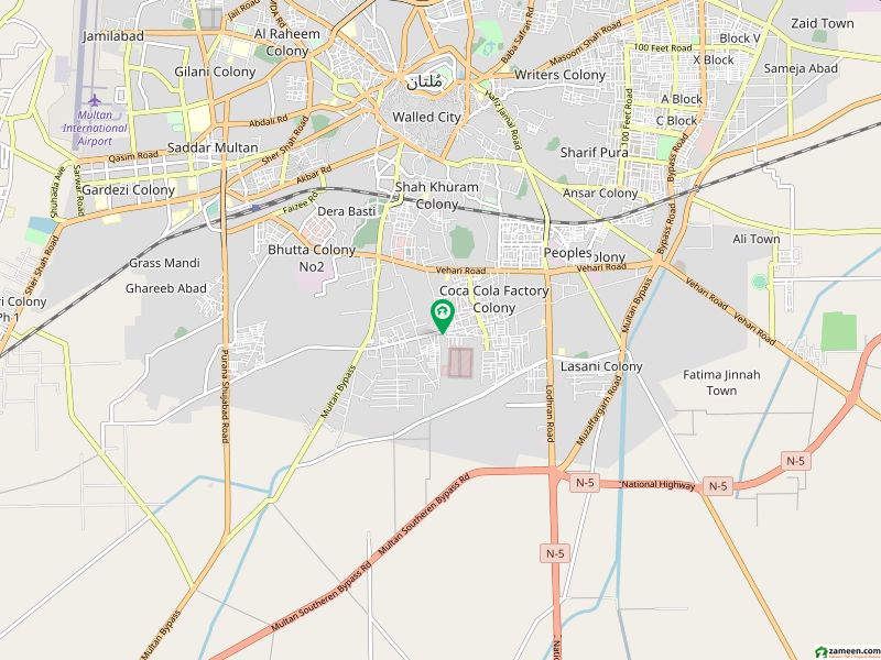 4 Marla Residential Plot For Sale New Shah Shams Colony, Multan ...