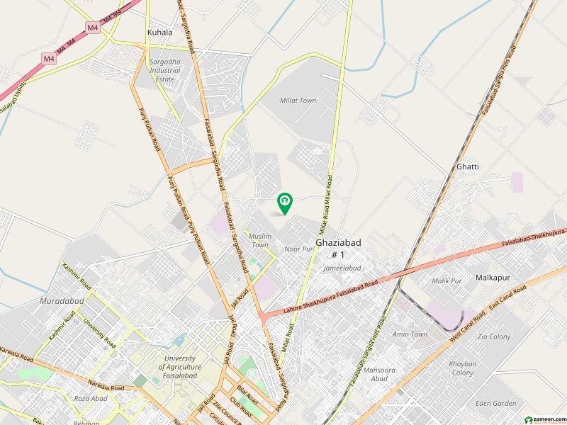 Muslim Town Ali Block Phase 2 i Plot For Sale Muslim Town, Faisalabad ...