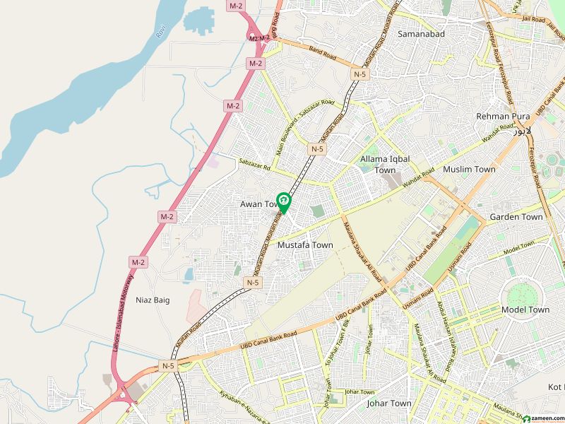 Semi Commercial Plot For Sale On Main Multan Road Opposite Awan Town ...