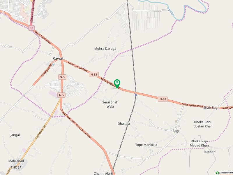 5 Kanal Main Road Commercial Plot On Kallar Sedyan Road Near Redco ...