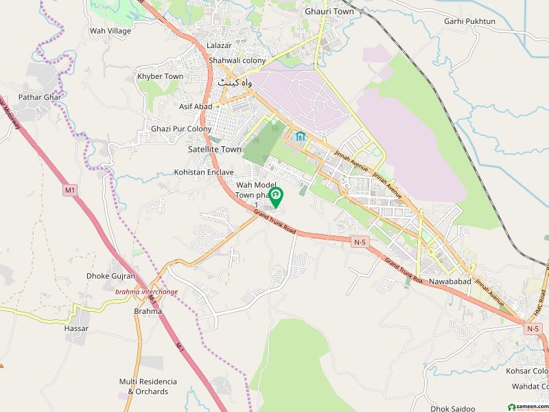 5 Marla Residential Plot For Sale Model Town, Wah ID4937785 - Zameen.com